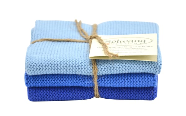 Wischtuch 3er Set Blau